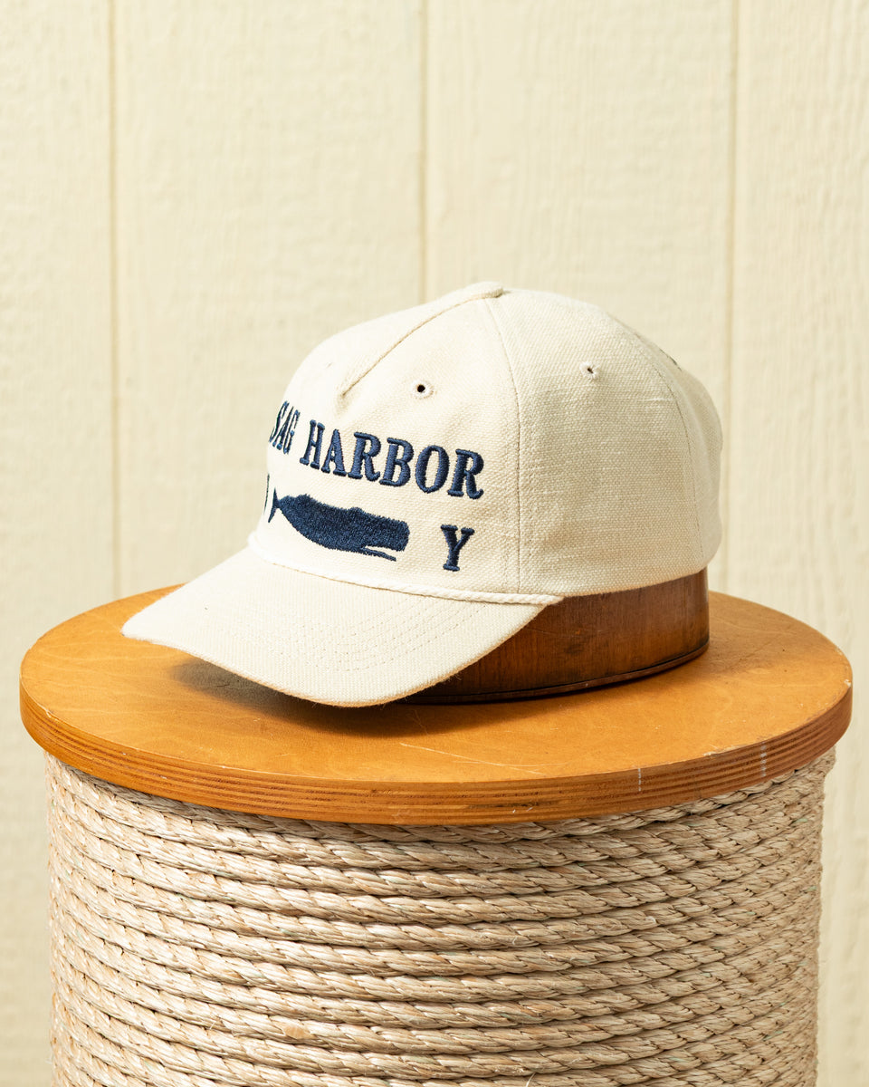Sag Harbor Trawler Cap in Natural Linen – Quaker Marine Supply Co.