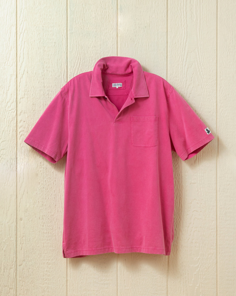 Salt Washed Polo in Faded Red – Quaker Marine Supply Co.